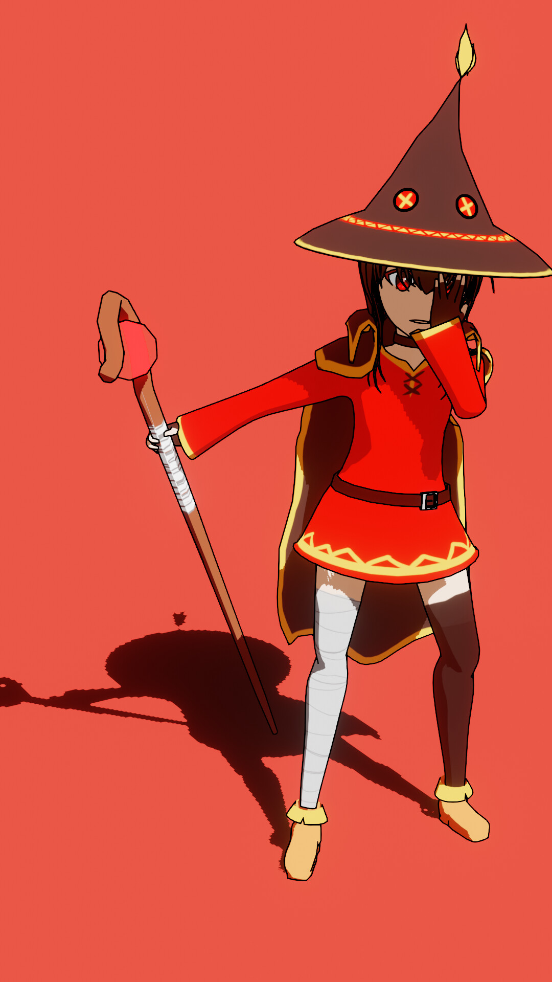 ArtStation - New Year Greeting using Megumin