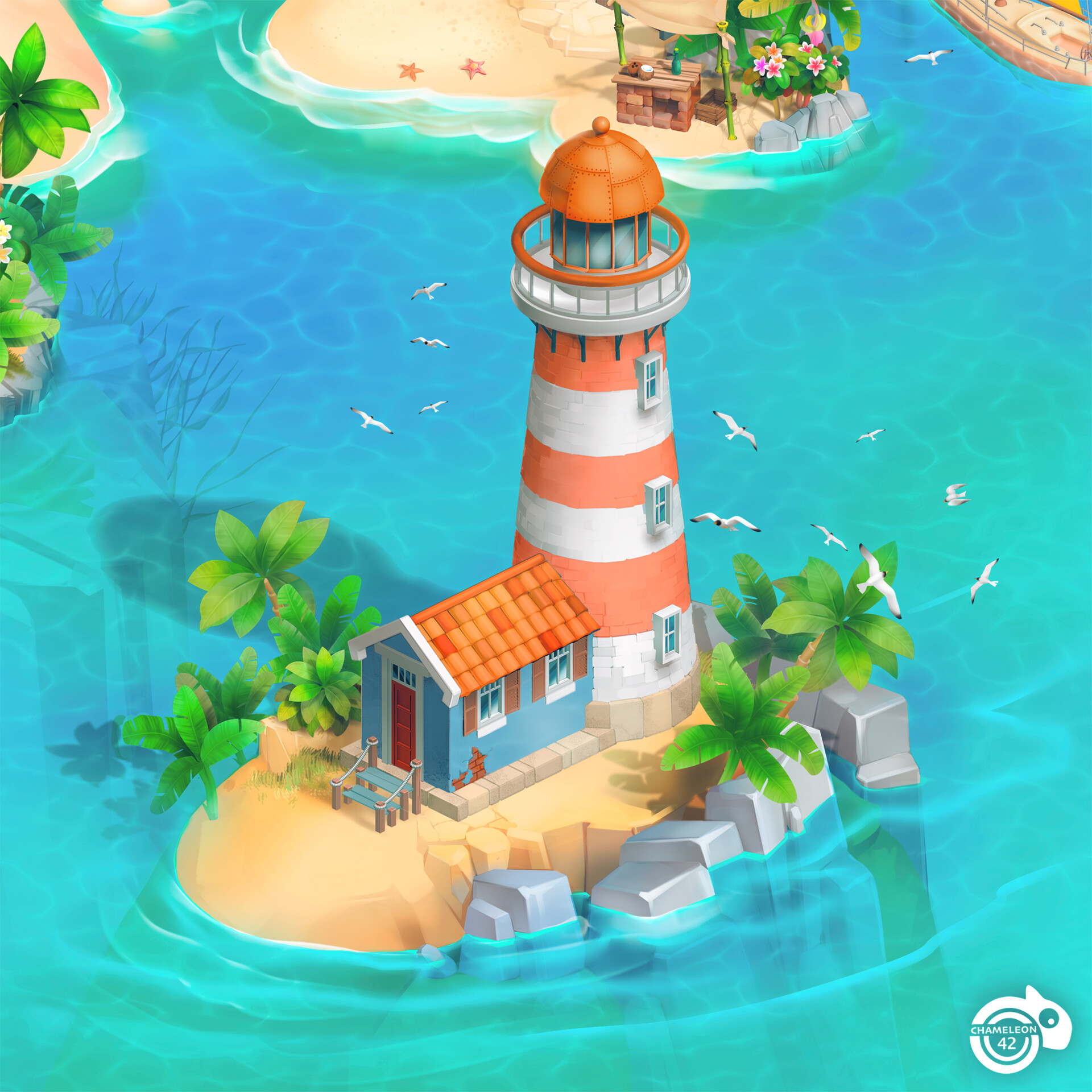 ArtStation - Tropical Island