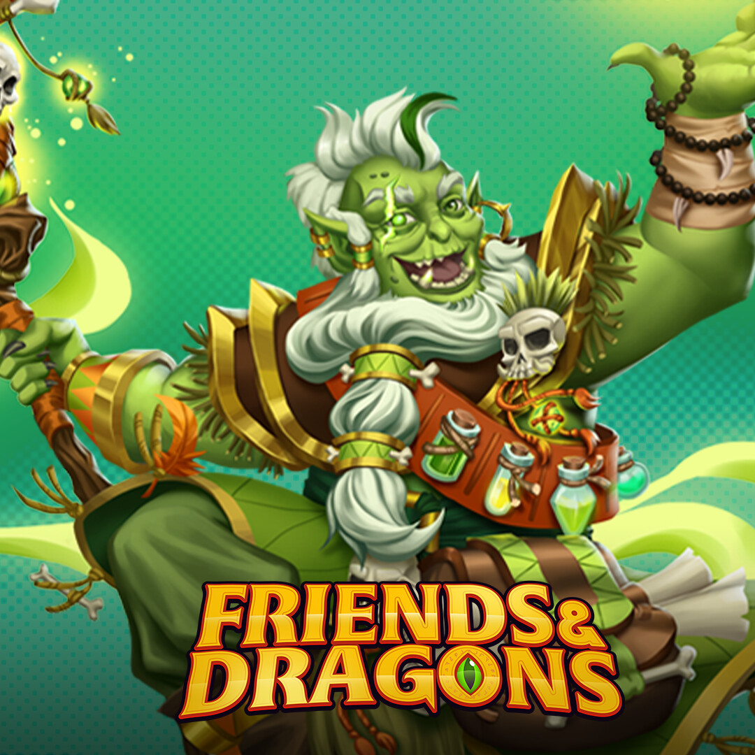 ArtStation - Friends & Dragons Heroes