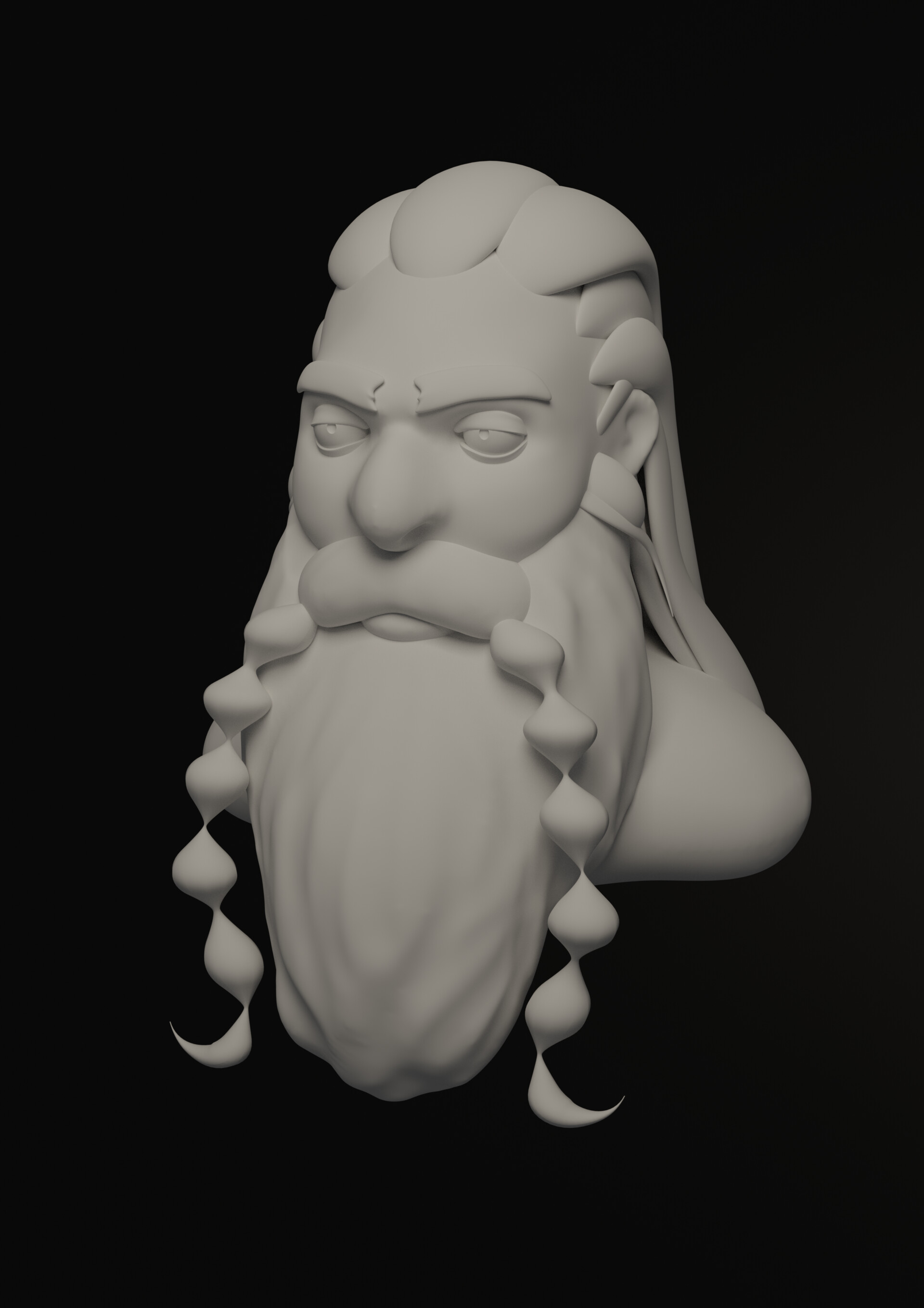 ArtStation - 3D Stylized Character Sculpt - Harburd