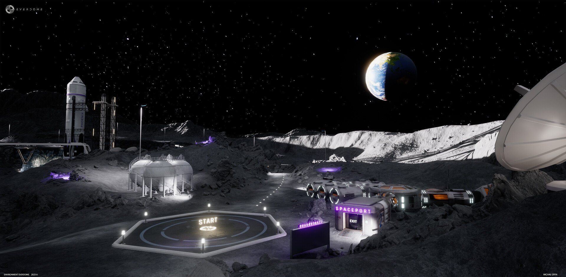 ArtStation - Moon Experience - VR