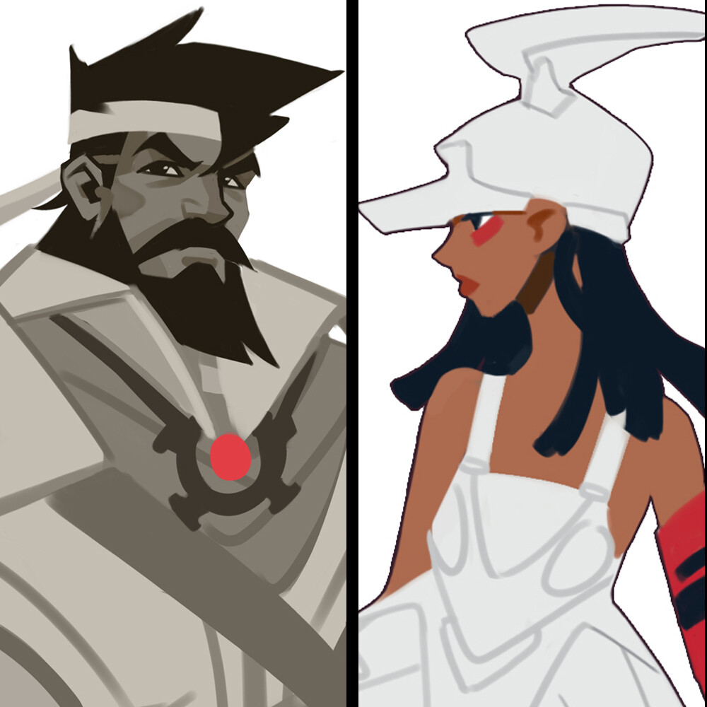 ArtStation - 之前的一些练习