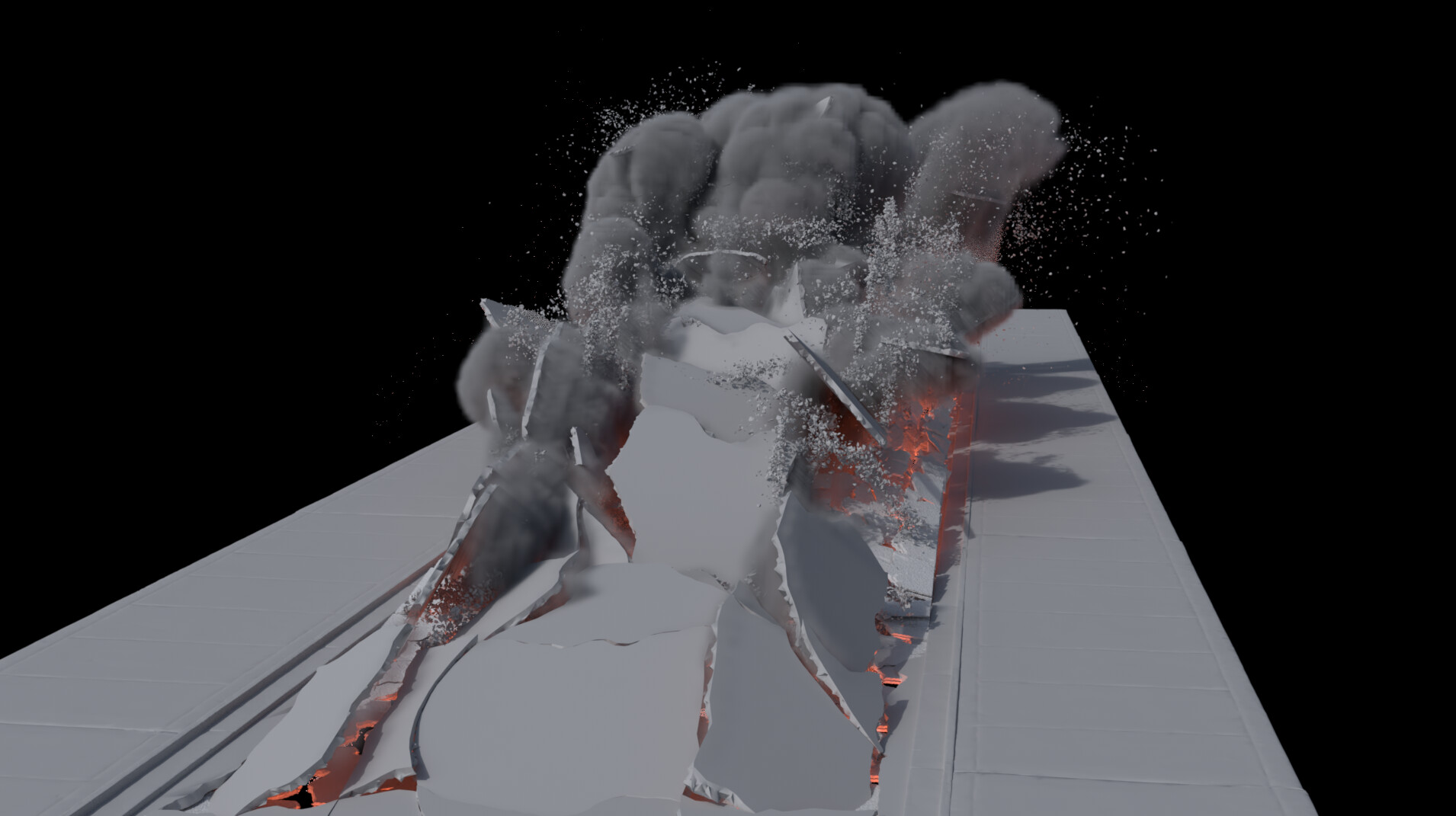 ArtStation - ROAD DESTRUCTION