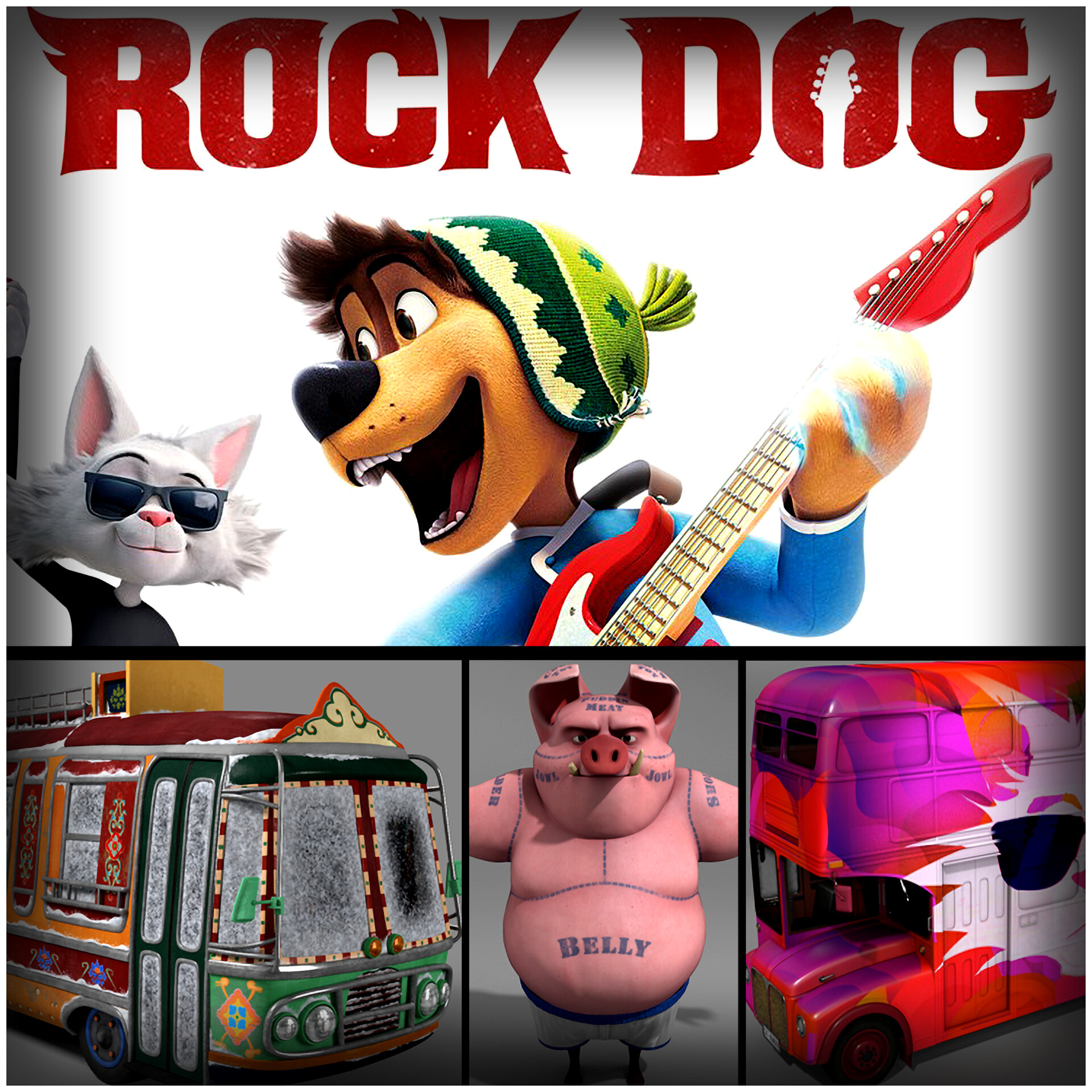 ArtStation - Mandoo - Film - Rock Dog (2016)