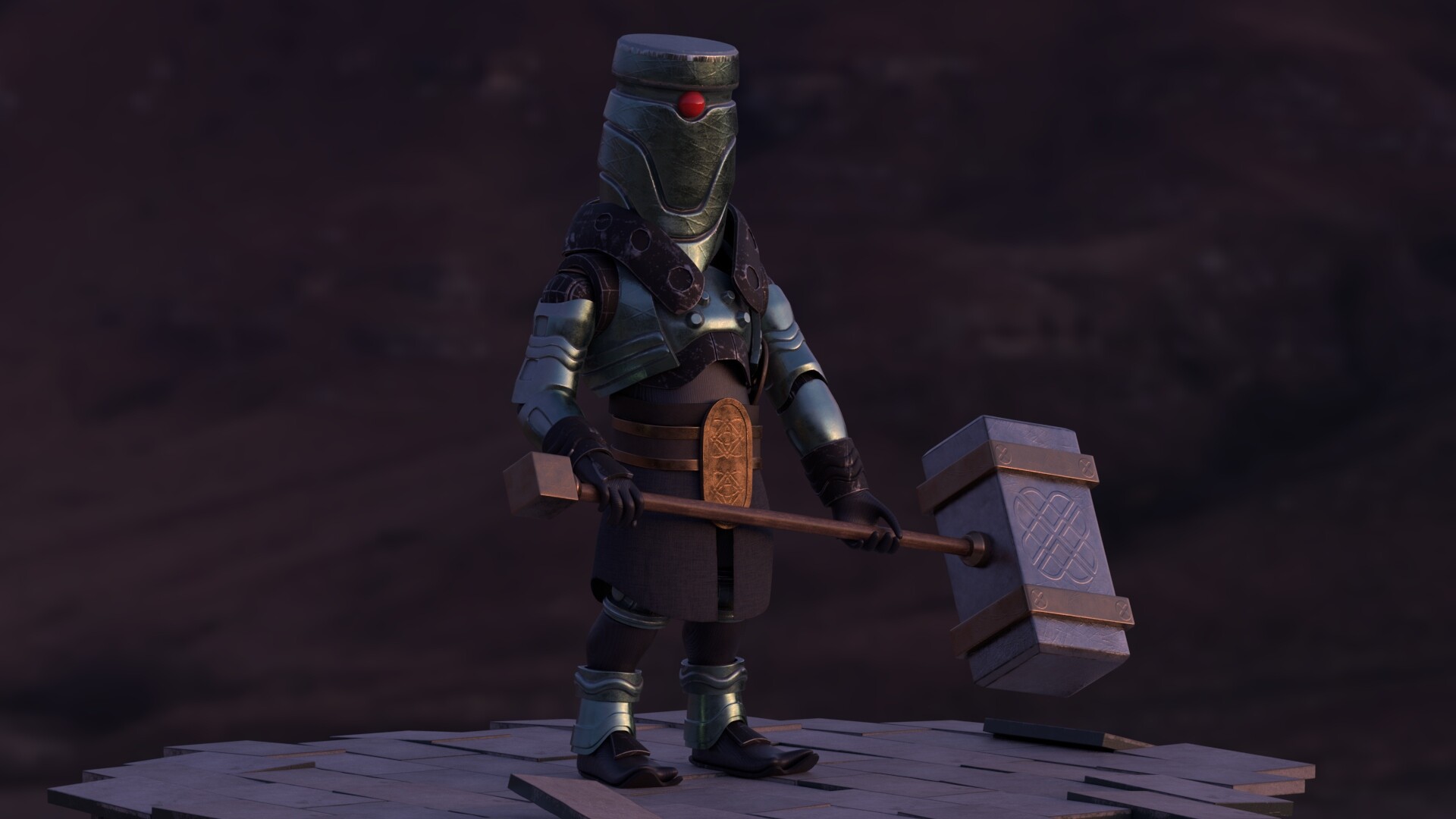 ArtStation - Hammer Shaman