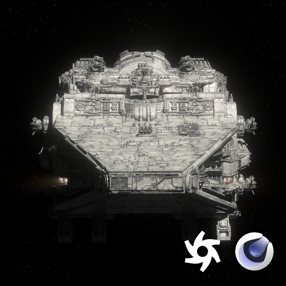 ArtStation - Imperial AAL-15 Frigate