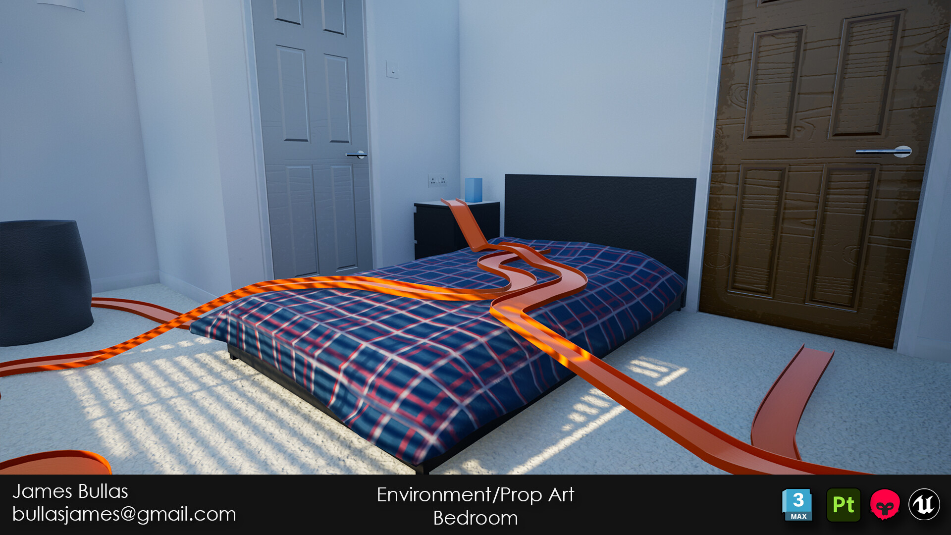 ArtStation - Bedroom Environment