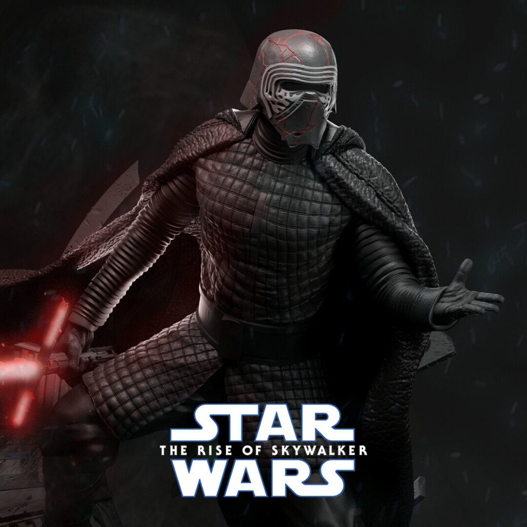 ArtStation - Kylo Ren - The Rise of Skywalker