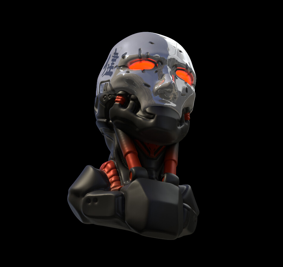 ArtStation - Robo head