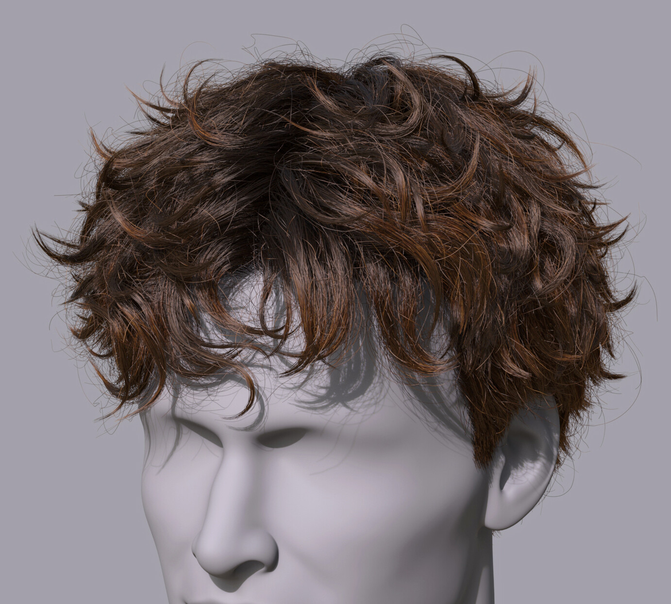 ArtStation - Realistic Groom hairstyle #01