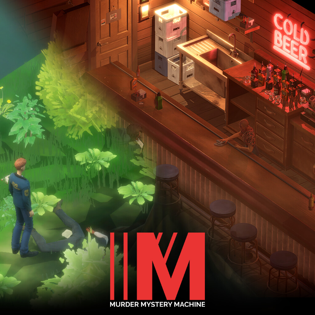 ArtStation - Murder Mystery Machine - 3D Environment Collection