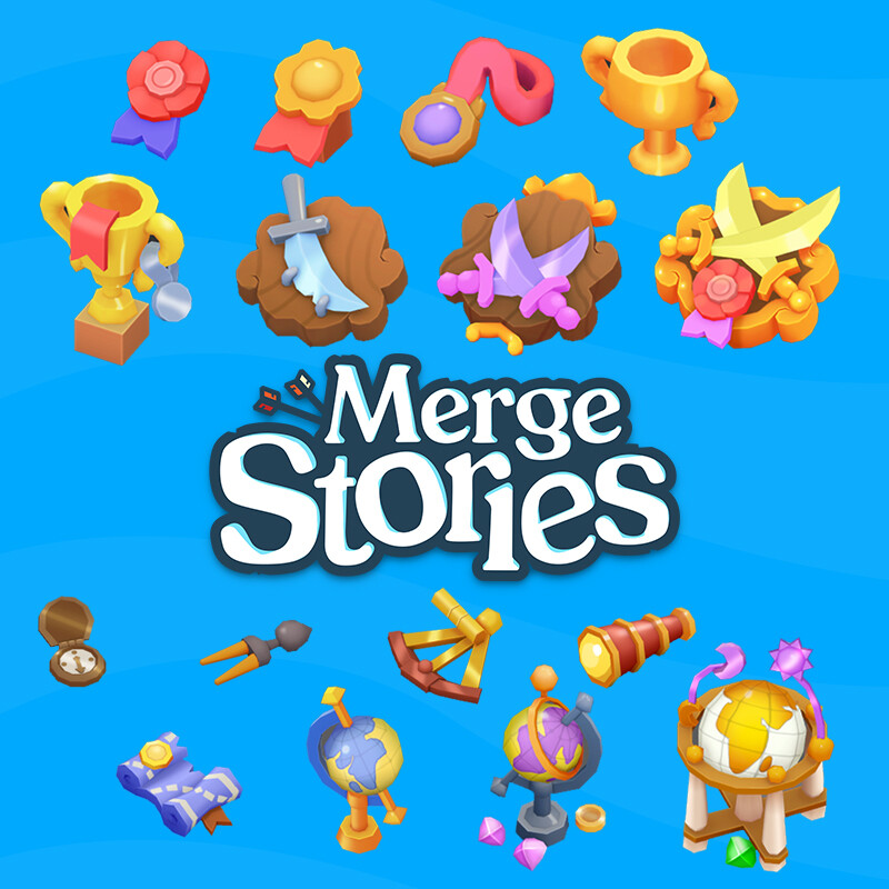 ArtStation - Merge Stories - Quest Items Pack