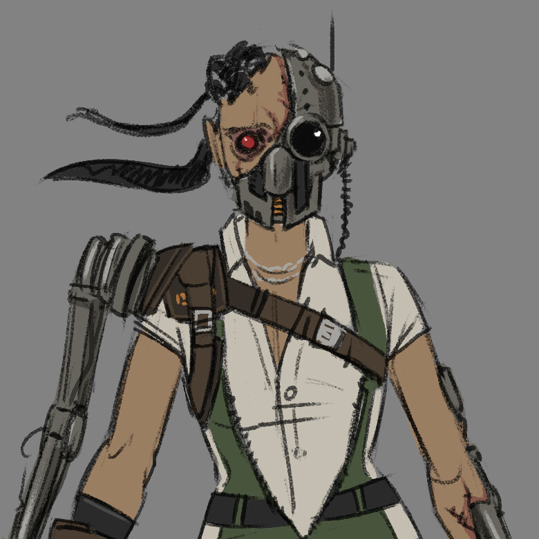 ArtStation - Skull Merchant Tweaks