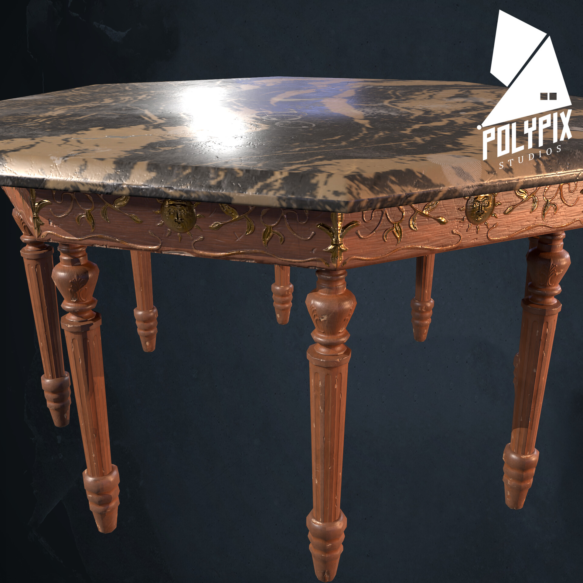 ArtStation - Polypix Studios - Round Table