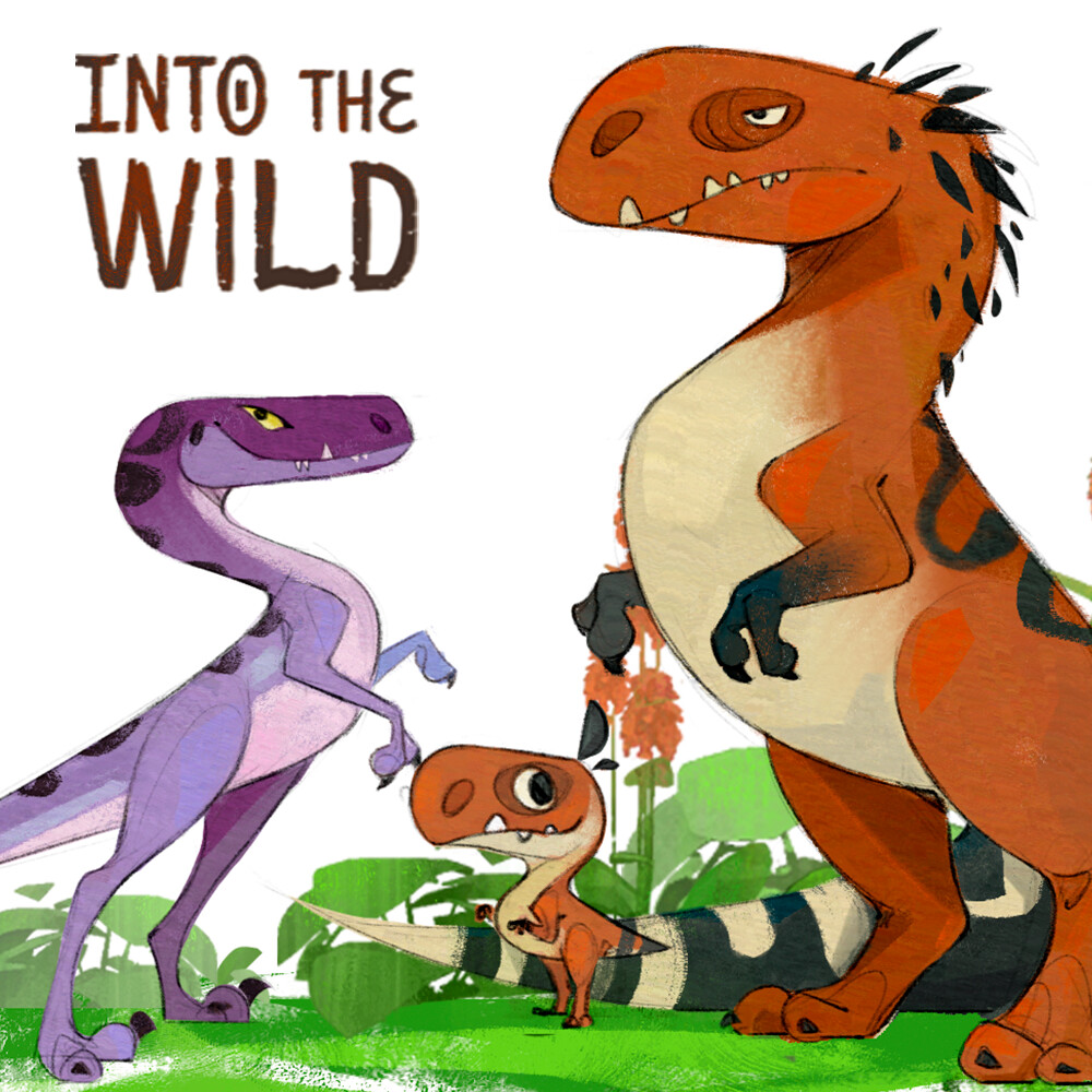 ArtStation - Into the Wild - Dinosaurs I