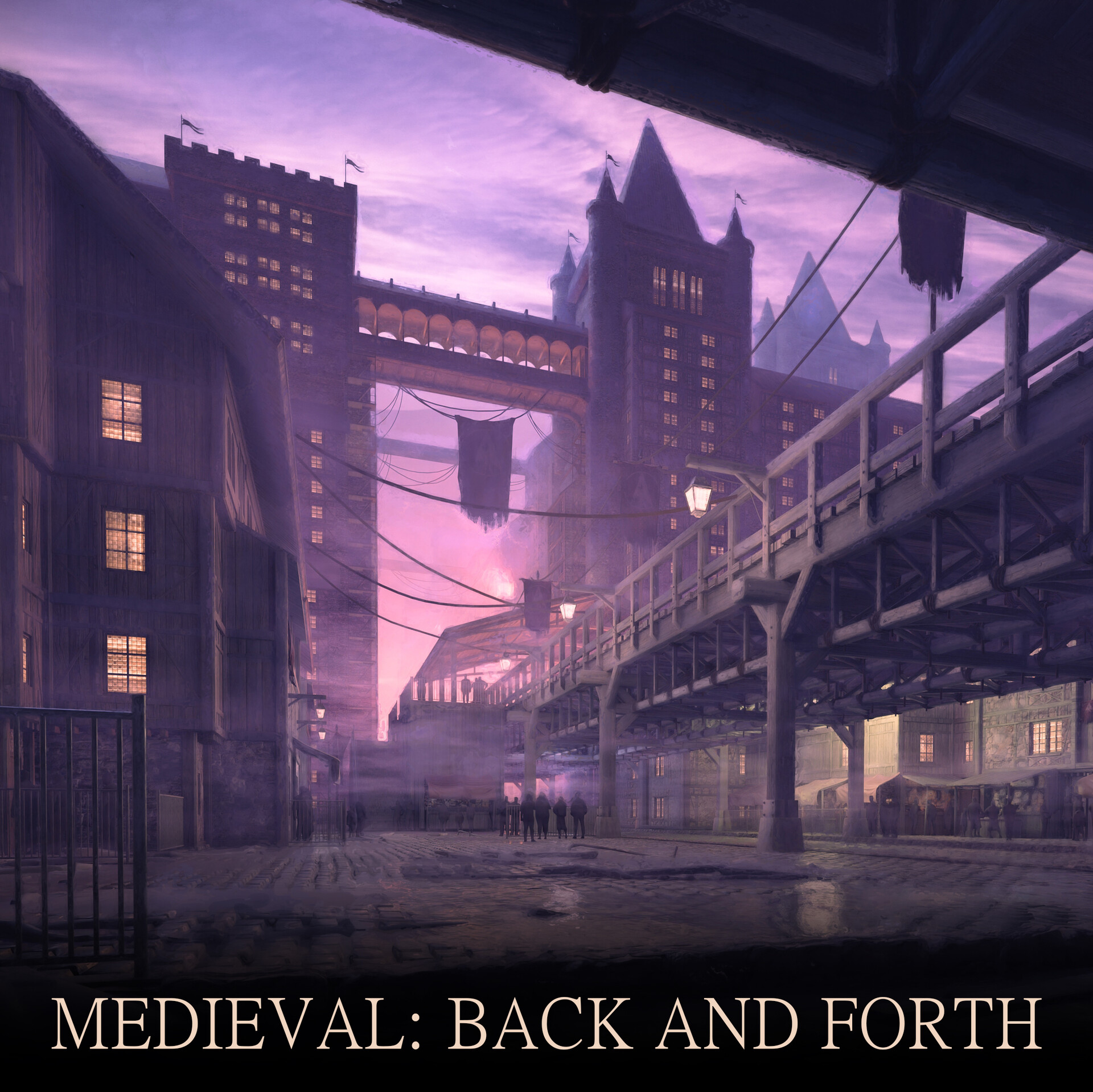 ArtStation - Medieval: Back and Forth | Medieval city
