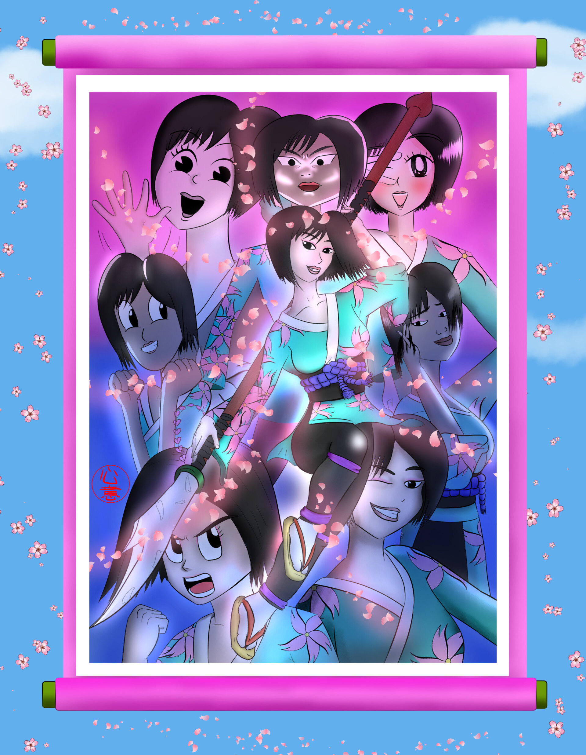 ArtStation - Project 2: Character redo/ art style challenge