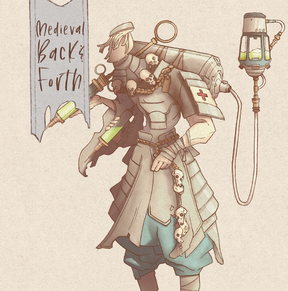 ArtStation - Stylized Doctor - Character Design, Concept art