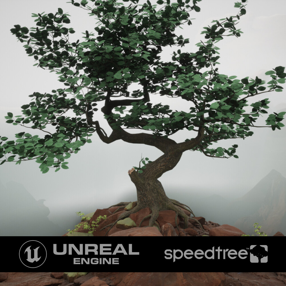 ArtStation - The Tree - Level Art, Lightning and Modeling