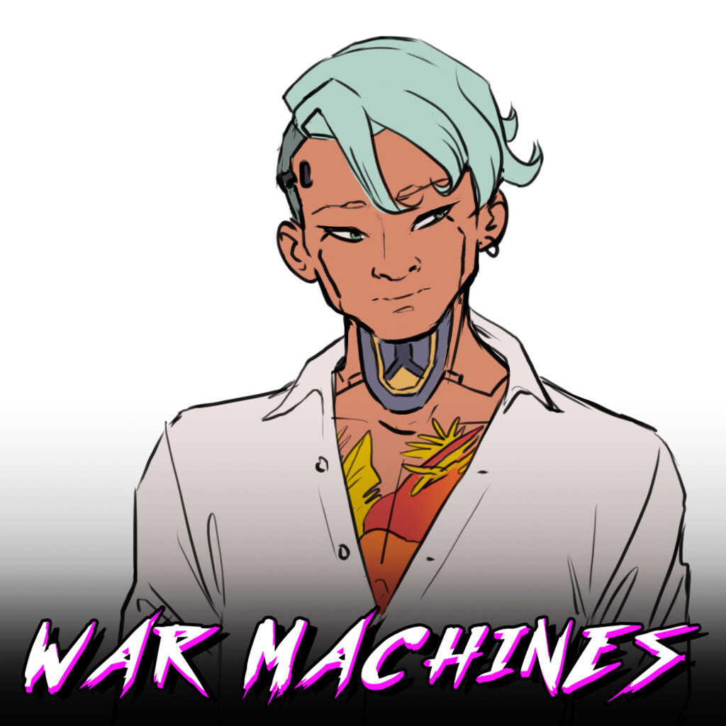 ArtStation - War Machines - Kamon Maverick Rattana