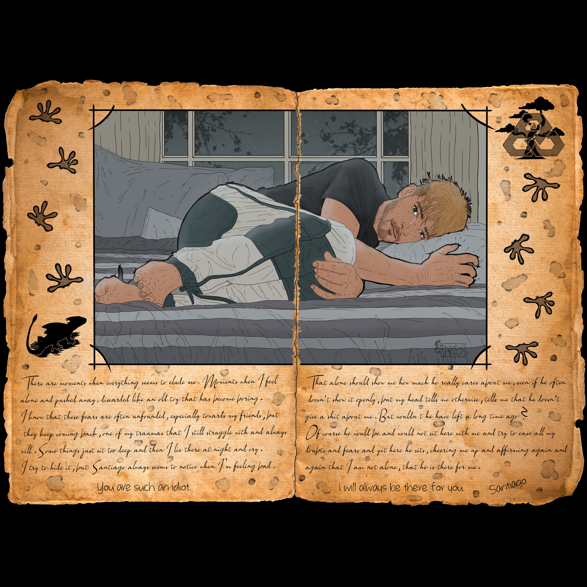 ArtStation - Jamie's Journal: Cry