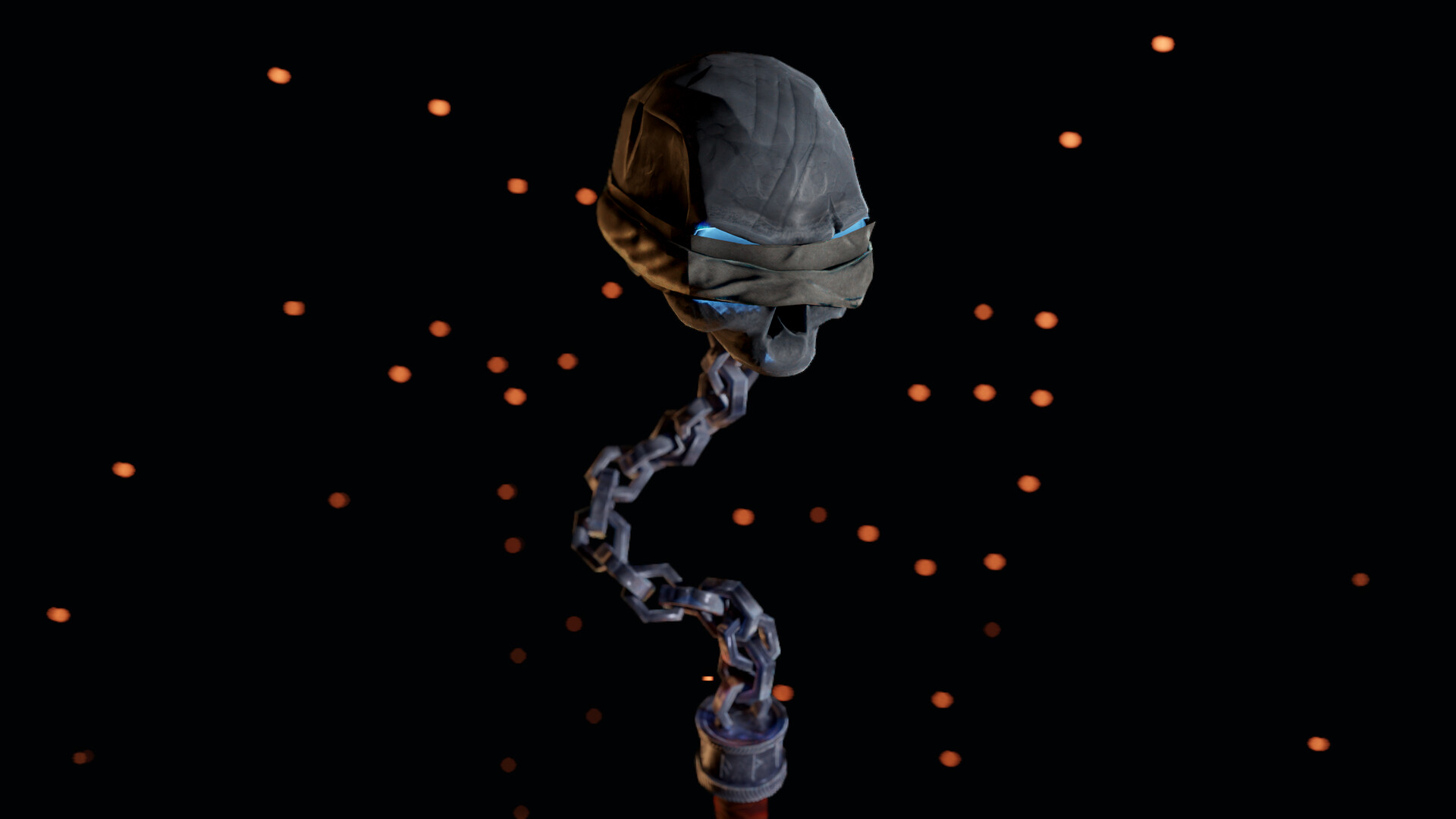 ArtStation - Stone flail