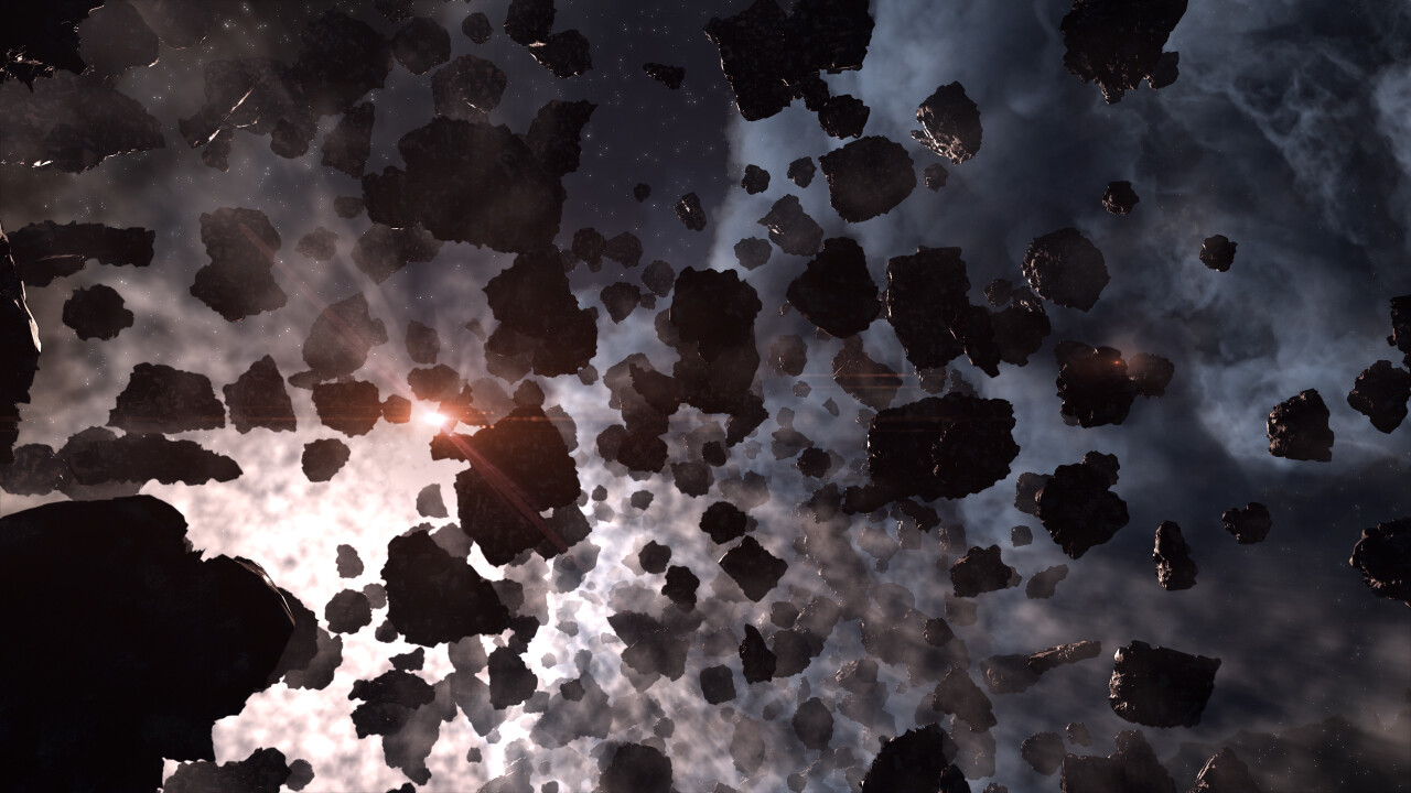 ArtStation - Asteroid Field Seamless Loop