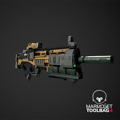 ArtStation - Si Fi Gun