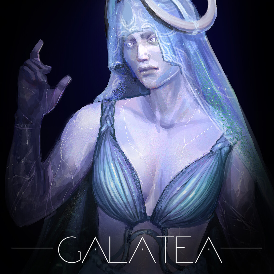 ArtStation - Galatea- Moon Temple Guardian
