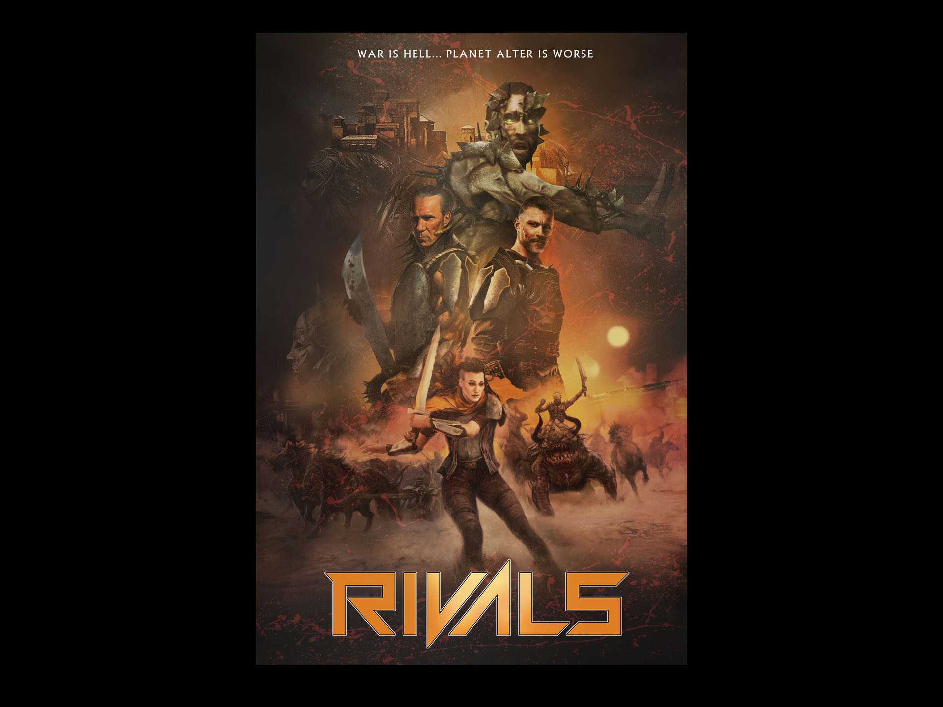 ArtStation - RIVALS from comic to TV show