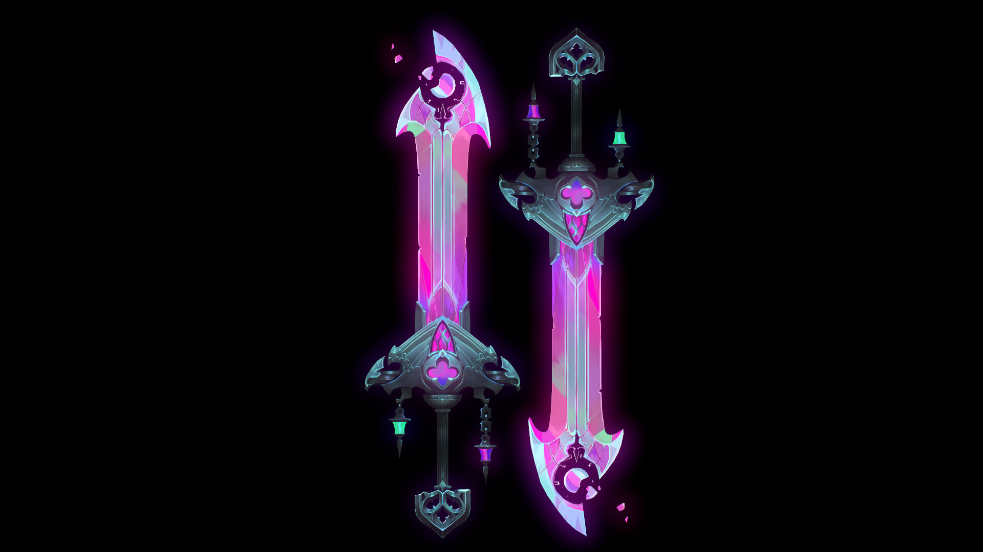 ArtStation - Handpainted fantasy sword