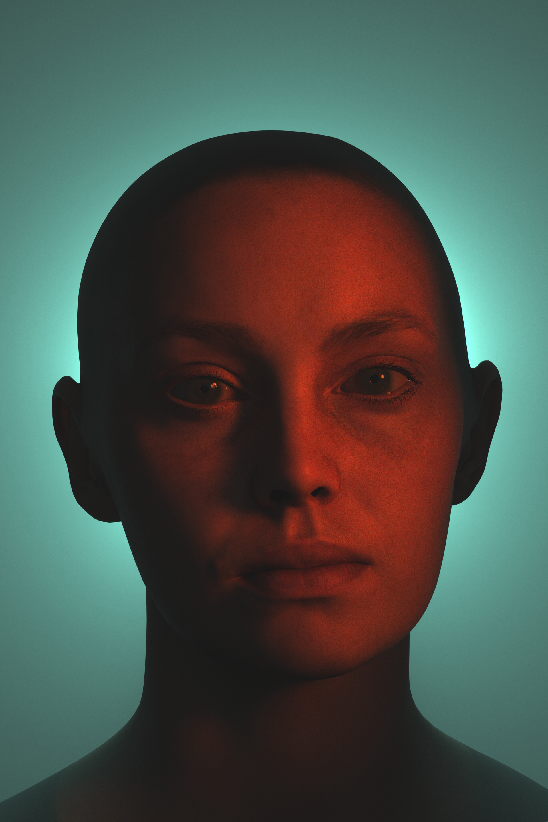 ArtStation - Portrait Lighting Test On Emily Model