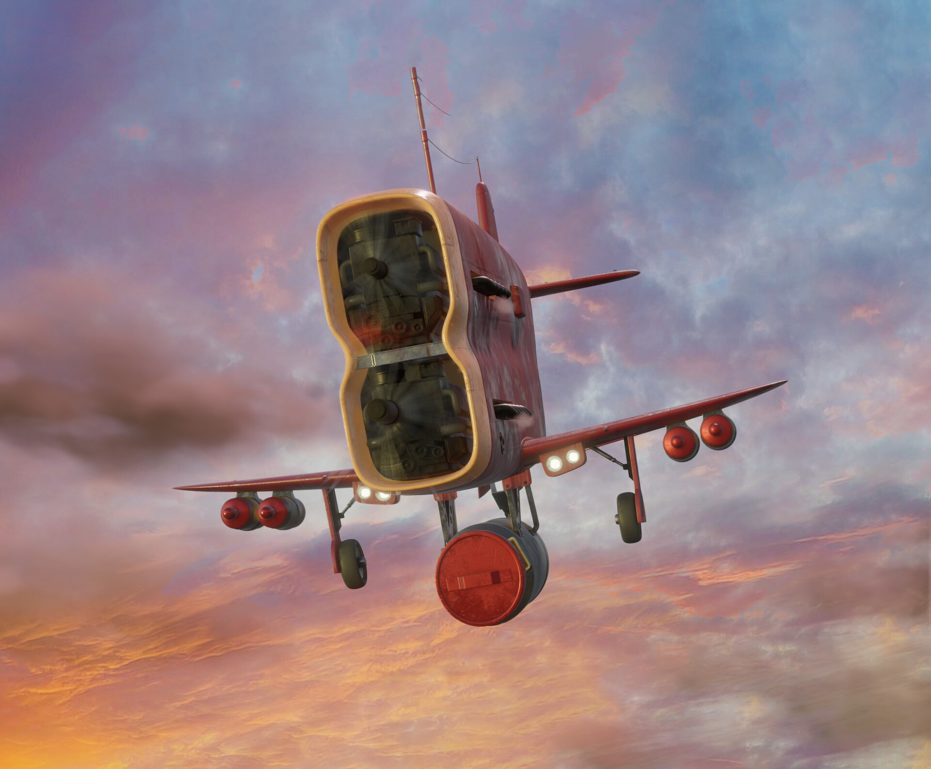 ArtStation - Fantasy Plane