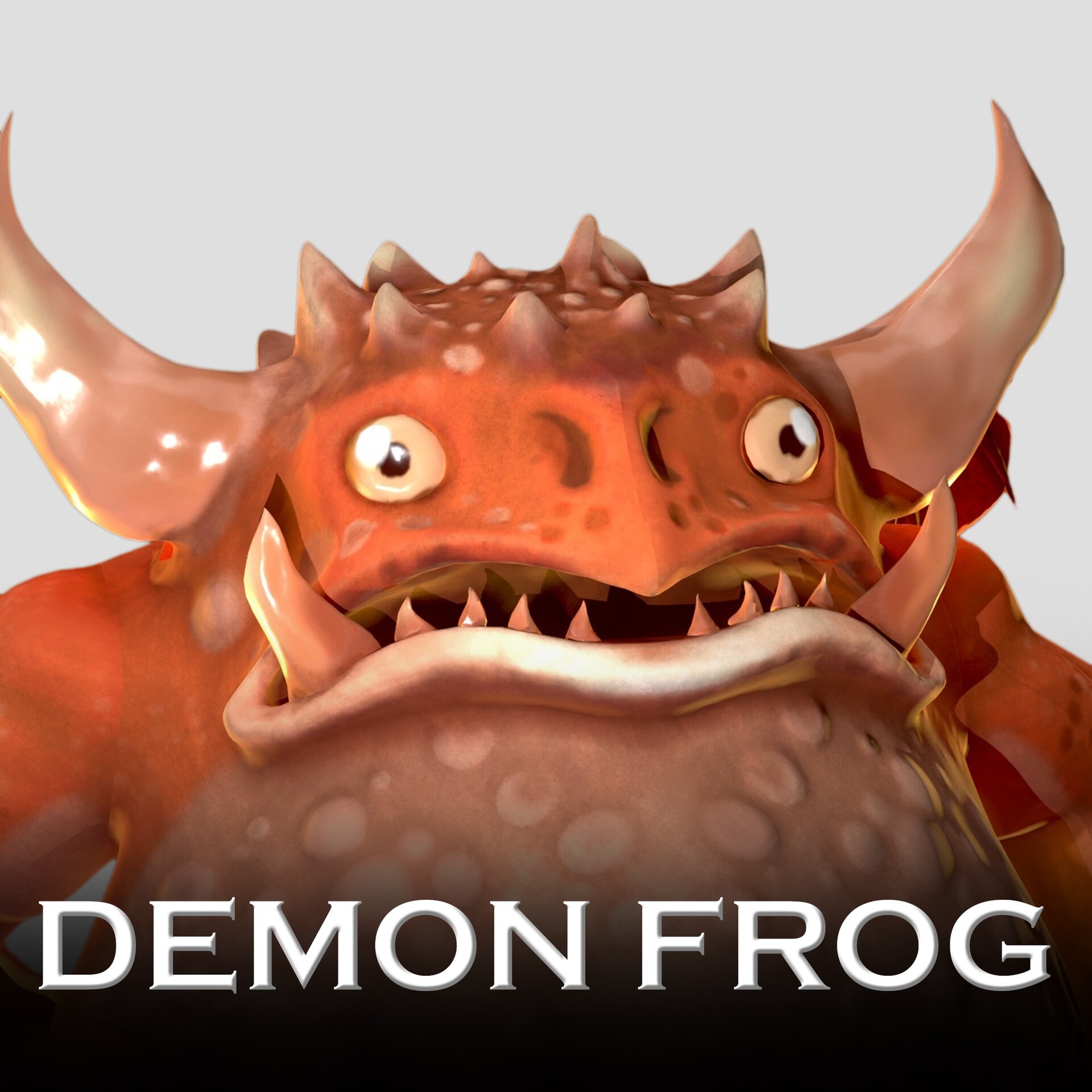 ArtStation - Demon Frog Glutton