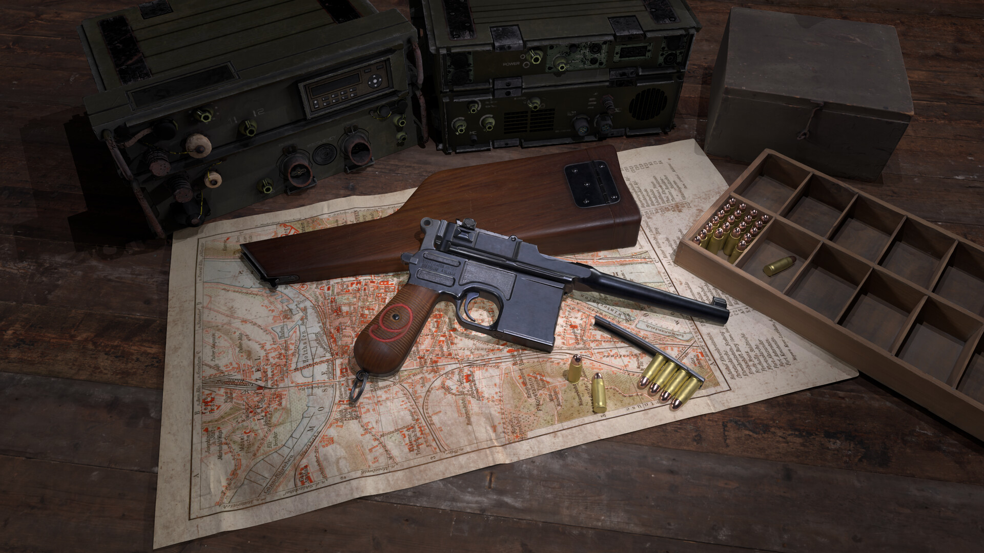 ArtStation - Mauser C96 "Red Nine"