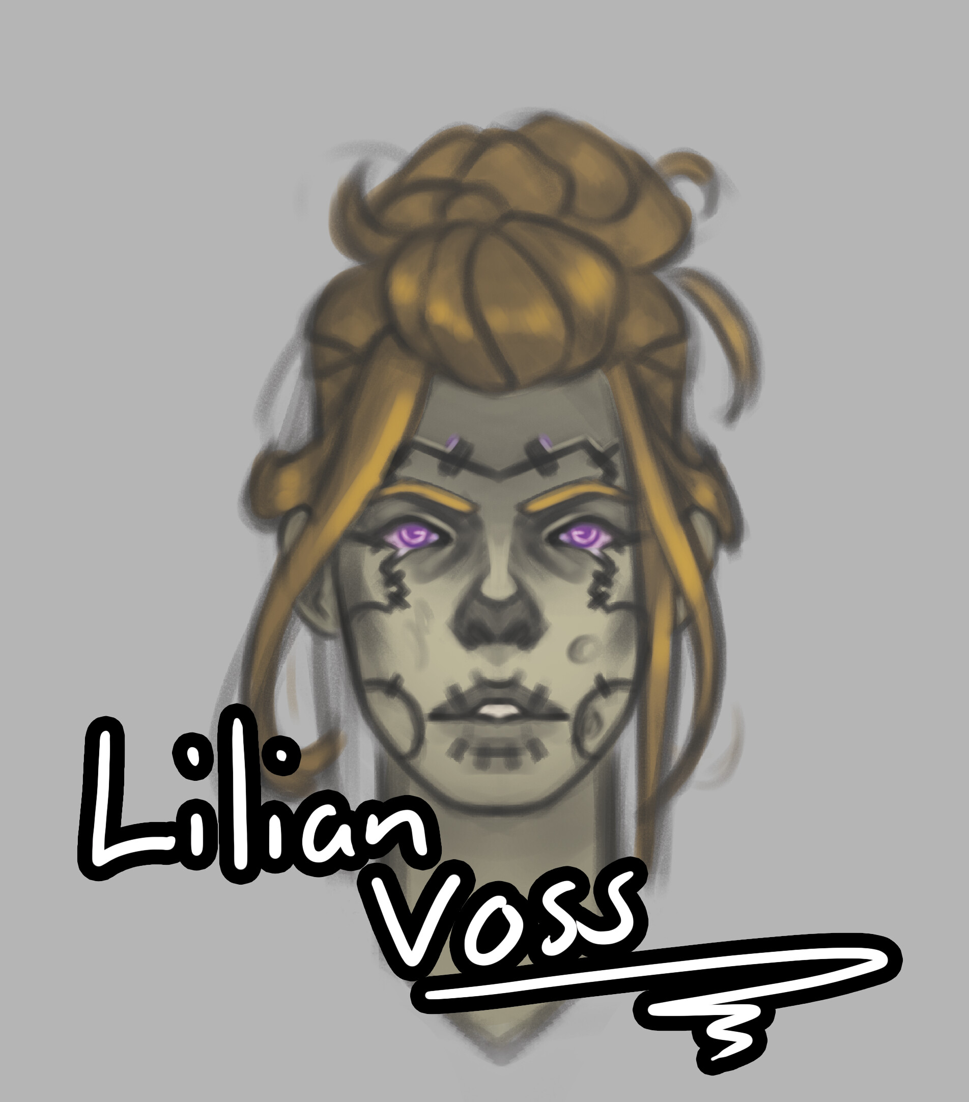 ArtStation - Lilian Voss Redesign - Concept Spread