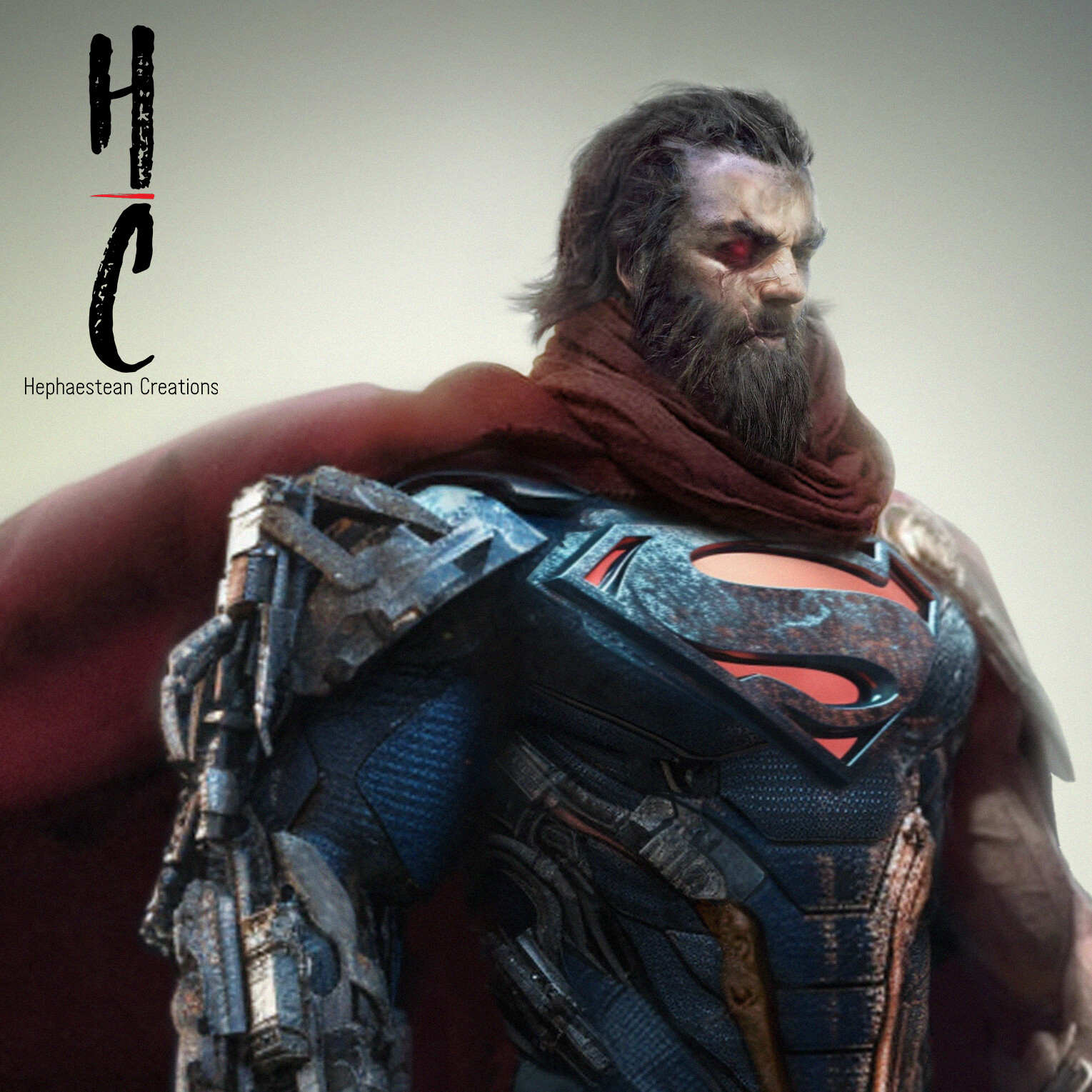 ArtStation - Dystopian Superman