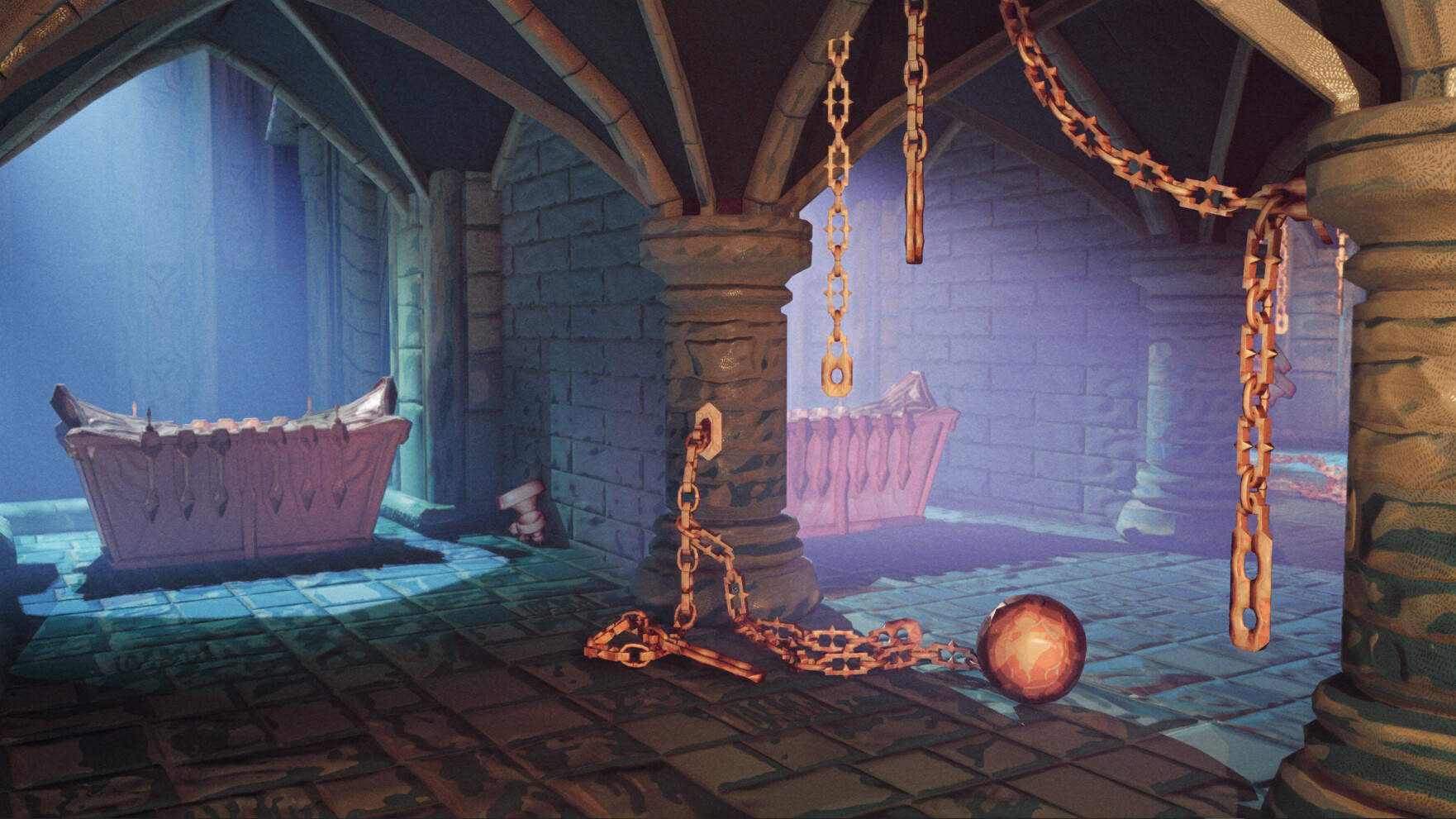 ArtStation - Stylized Fantasy Dungeon Modular Environment UE5