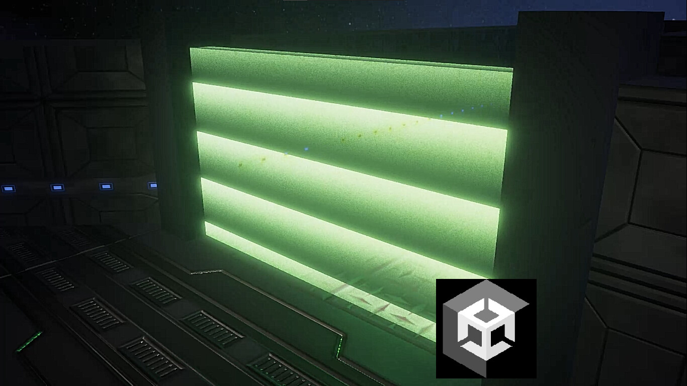ArtStation - Laser Door Shader | Exorship