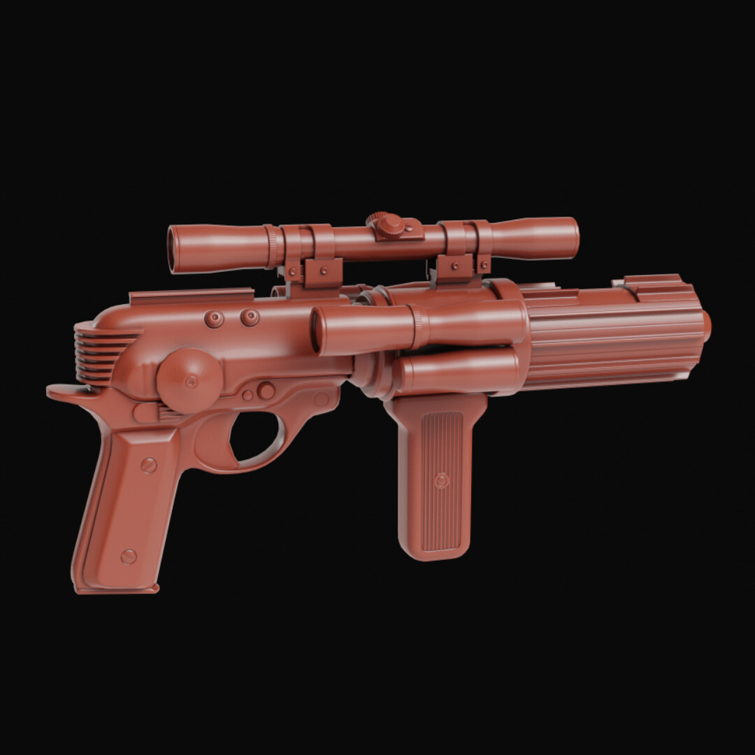 ArtStation - EE-4 Blaster - Game Ready