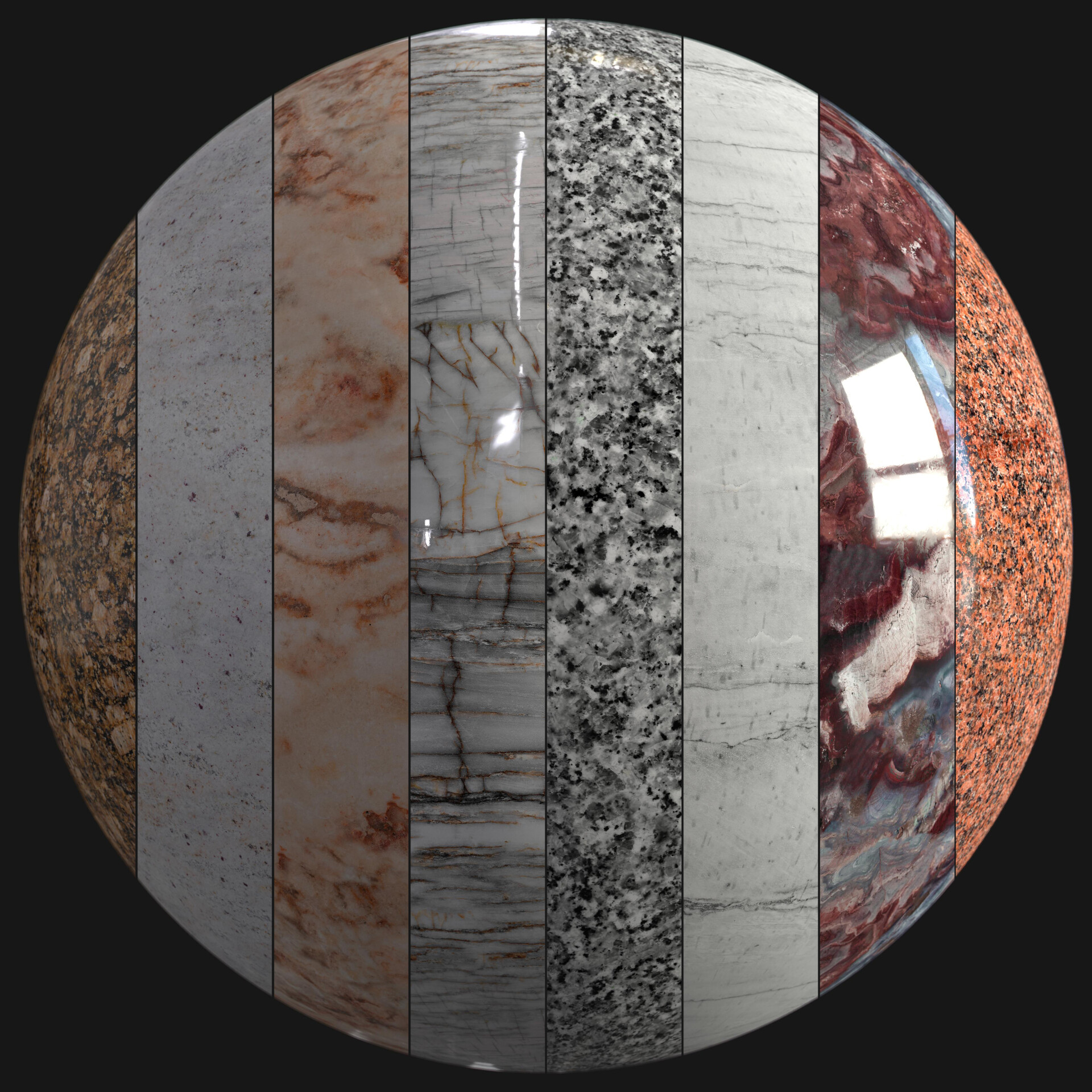 ArtStation - 8 Countertops VOL1