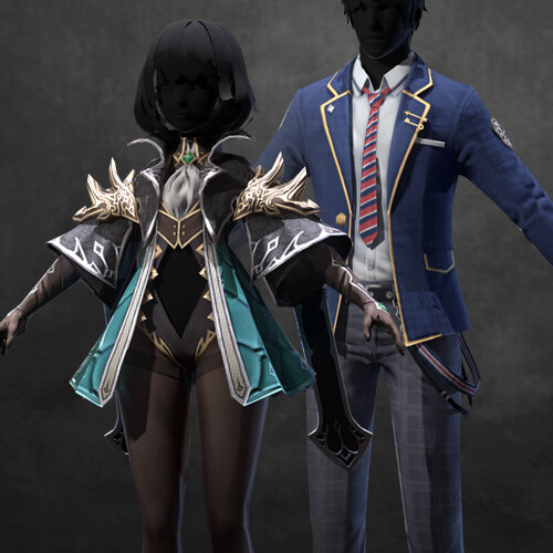 ArtStation - ARTHUR LEGEND : players outfits and props, NPC character