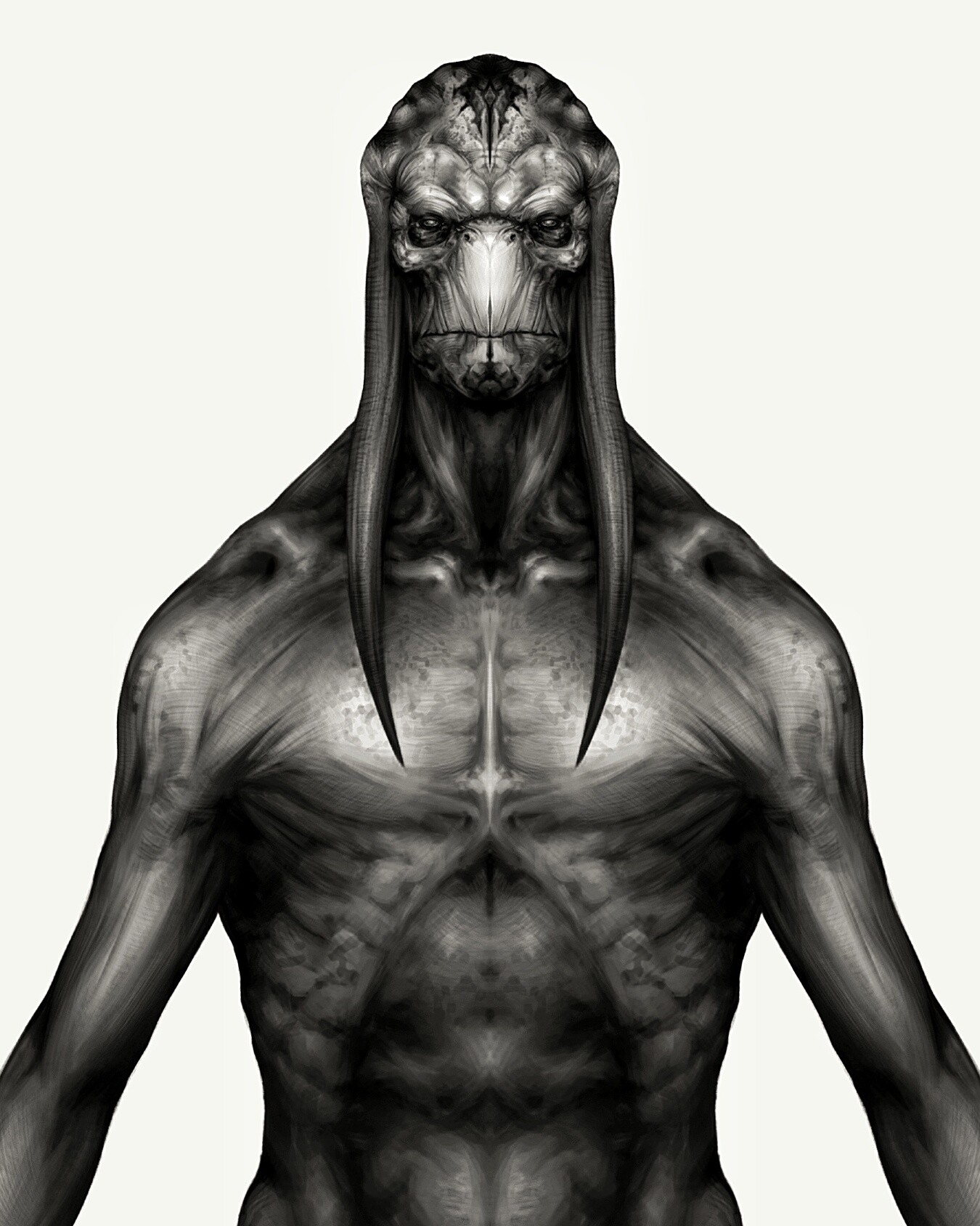 ArtStation - GORR The God Butcher Concept Sketches