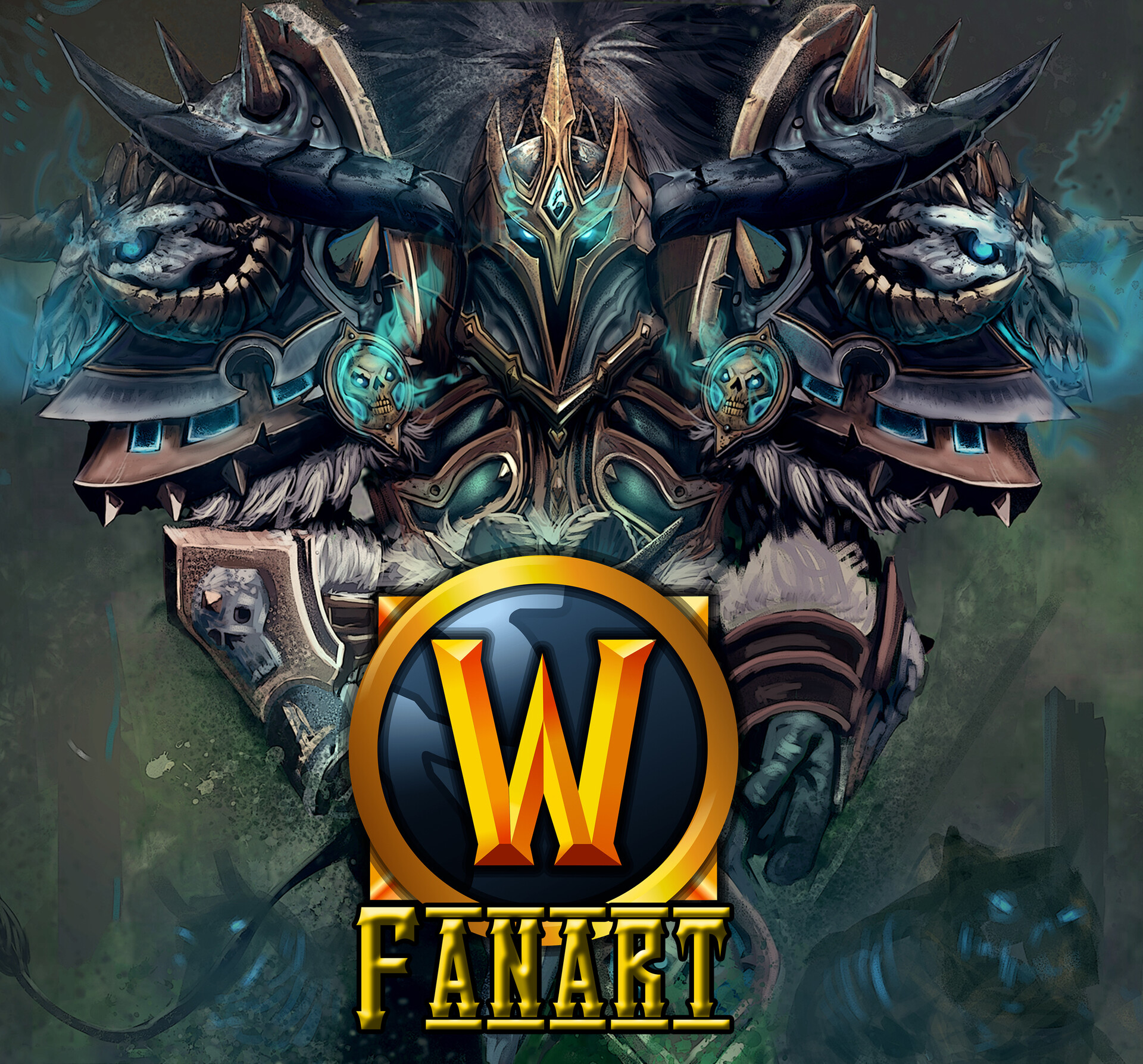 ArtStation - Death knight FanArt