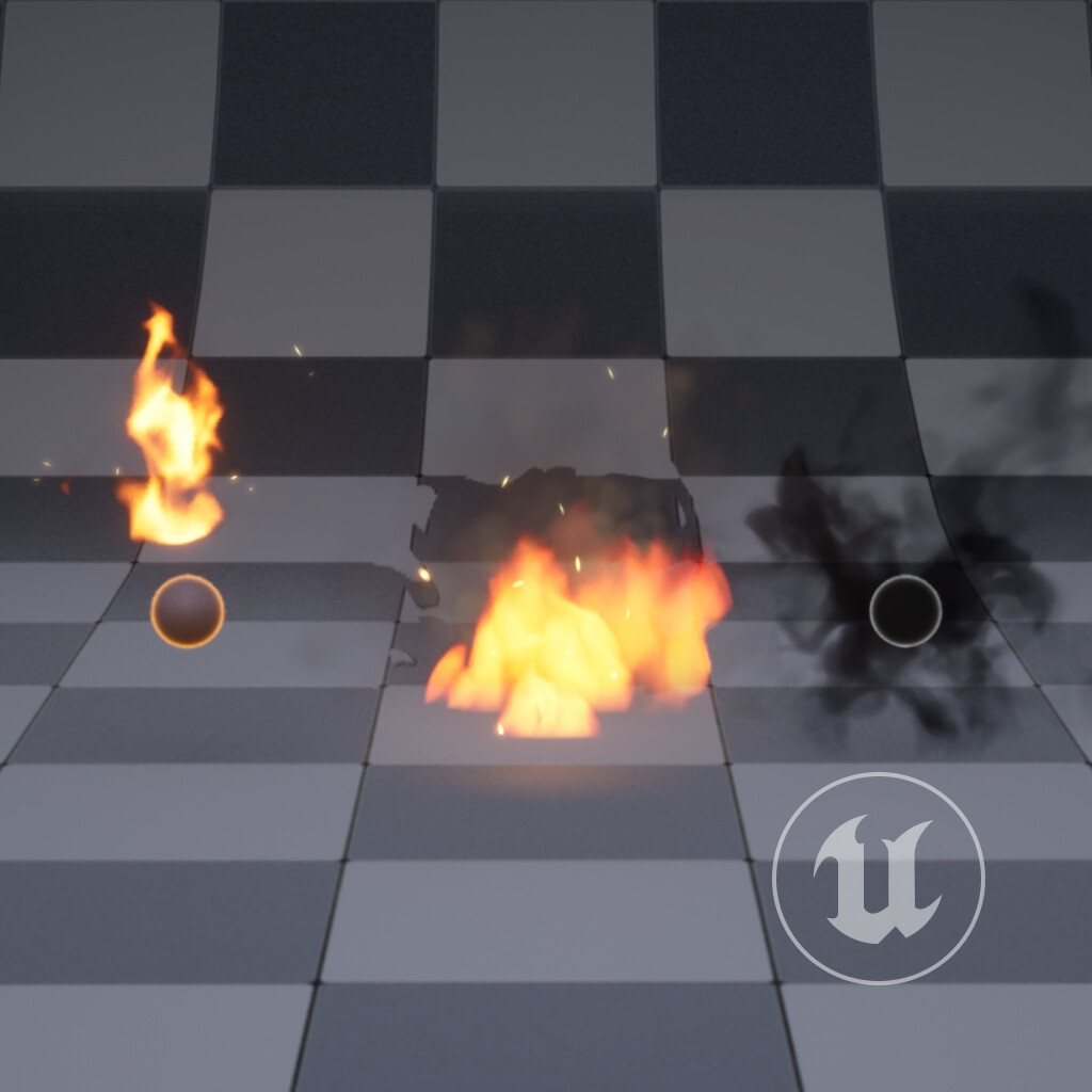 ArtStation - VFX Practice - Fire and Smoke