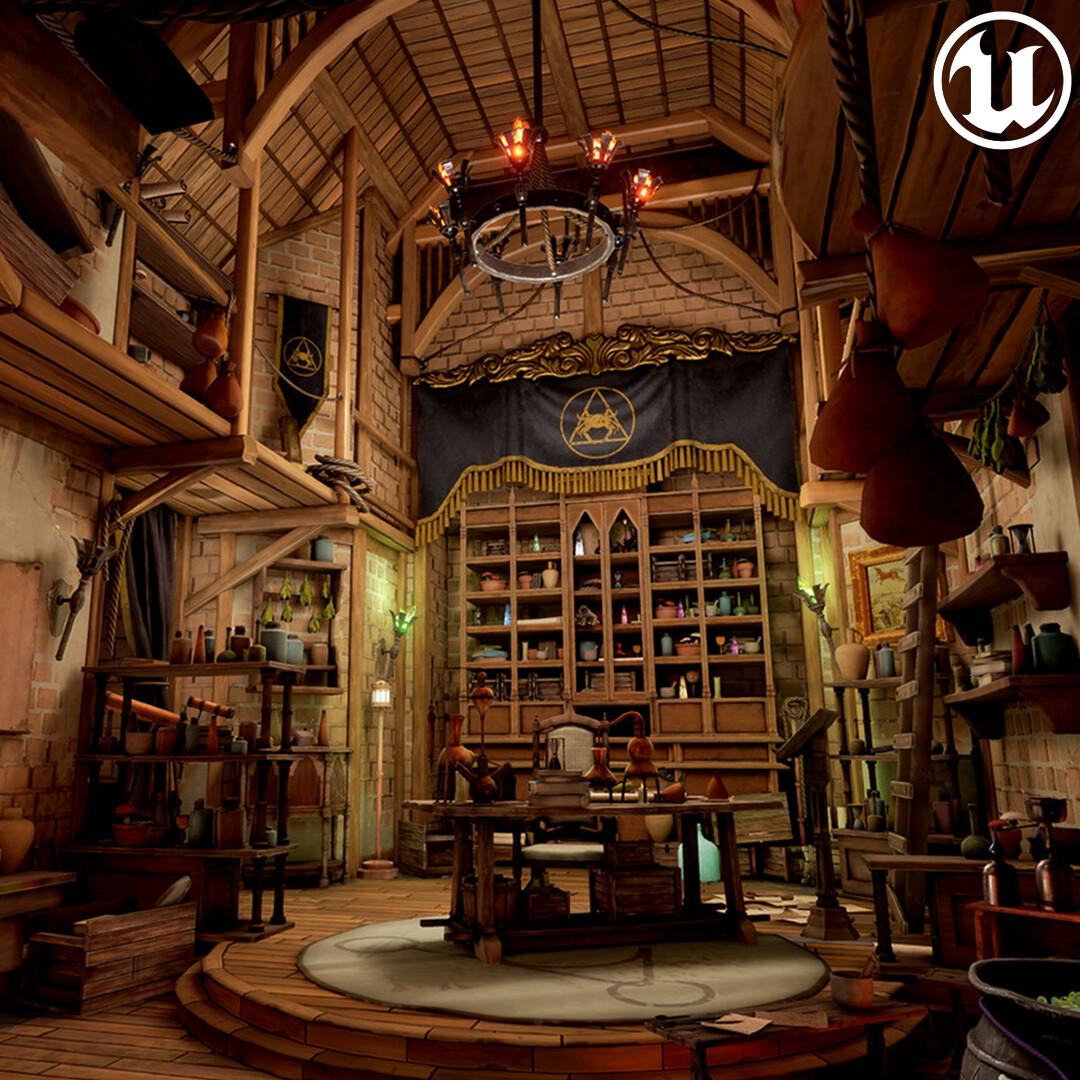 ArtStation - VR Alchemist Lab - Group Project