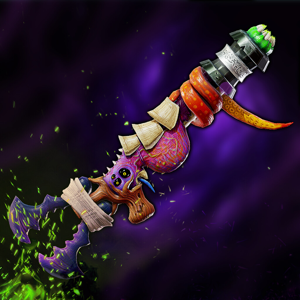 ArtStation - Living Monster Weapon