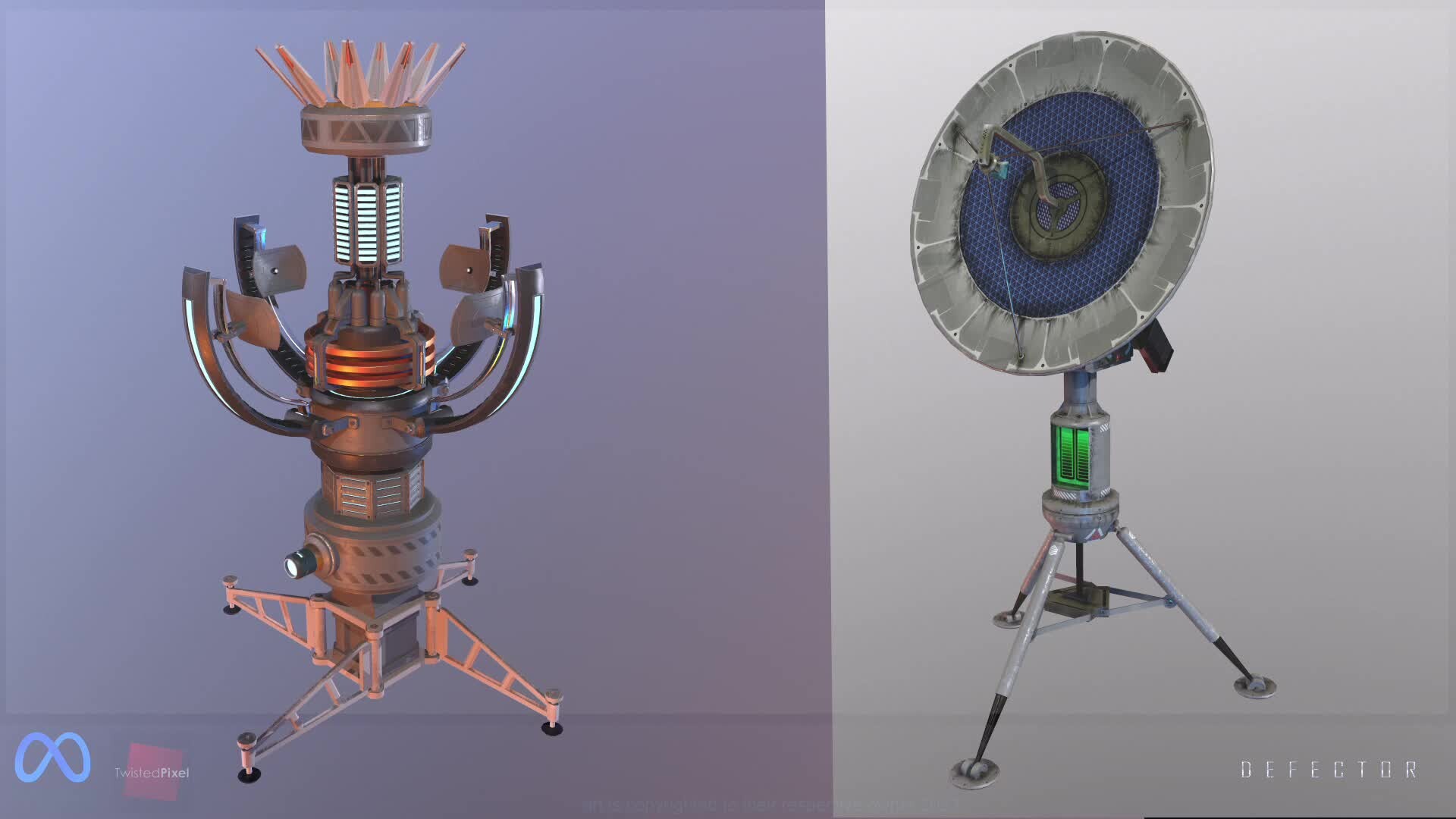 ArtStation - Defector VR ( in Game 3D assets )