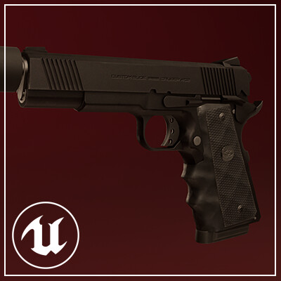 ArtStation - Hitman - ICA19 SilverBaller - Black Version