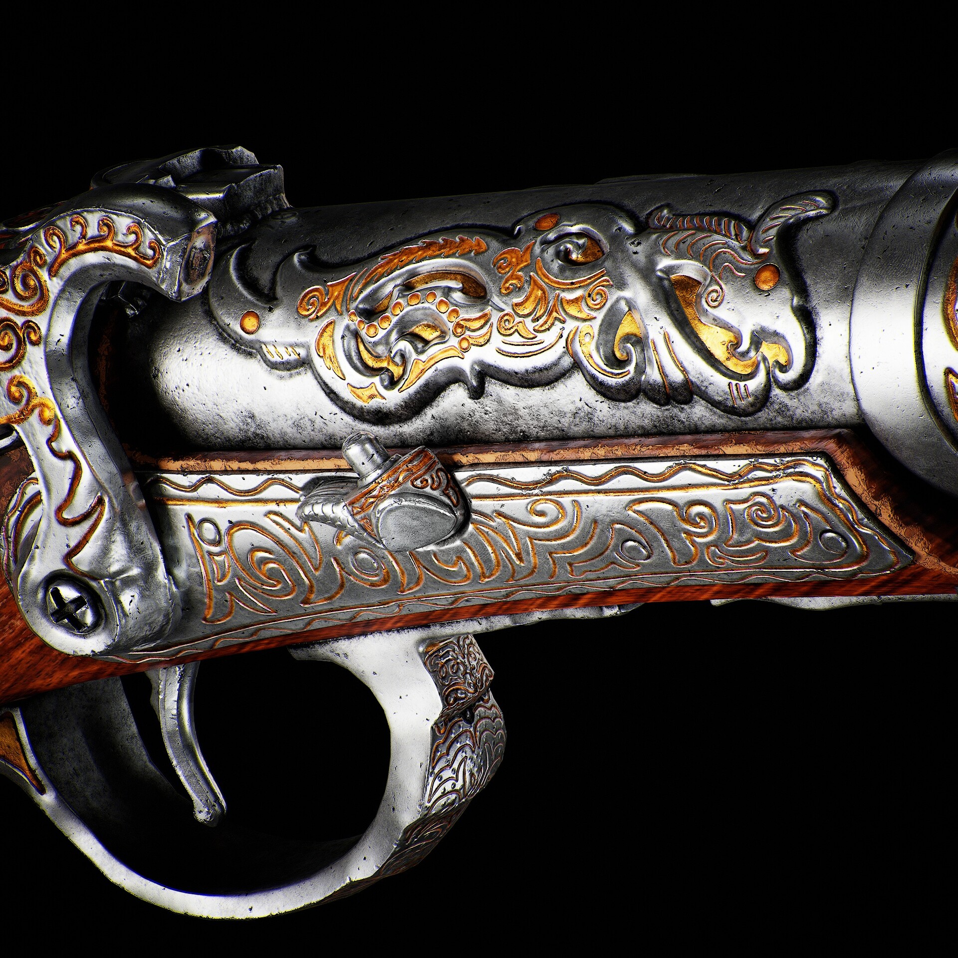 ArtStation - Old Gun